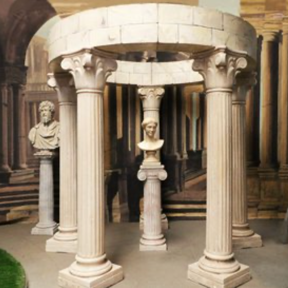 Rotonde grecque - Libérateur d'idées, Location décors événementiels