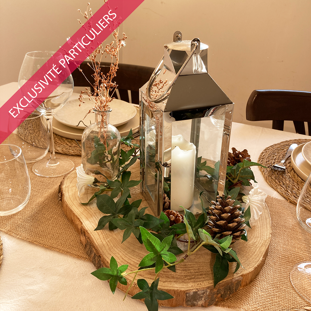 Centre de table champêtre - Libérateur d'idées, décor événementiel